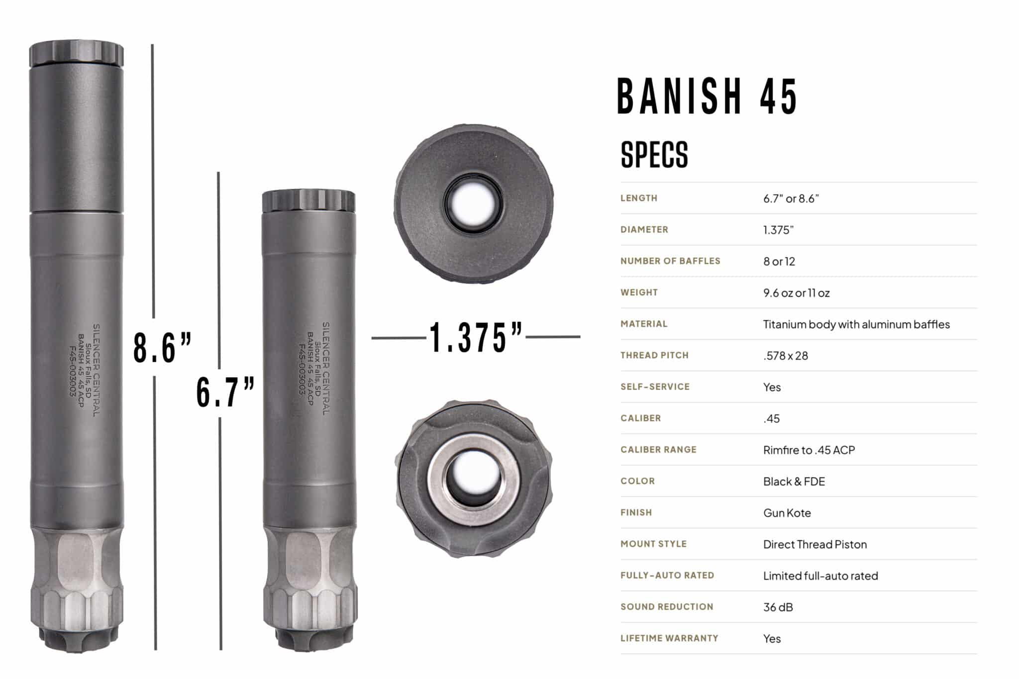 Day 45 of the 100 Days of Silence: The BANISH 45 Suppressor – When the ...